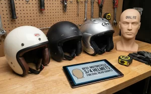 9 Best Motorcycle Helmets for Long Oval Head Shapes - Revv Rider